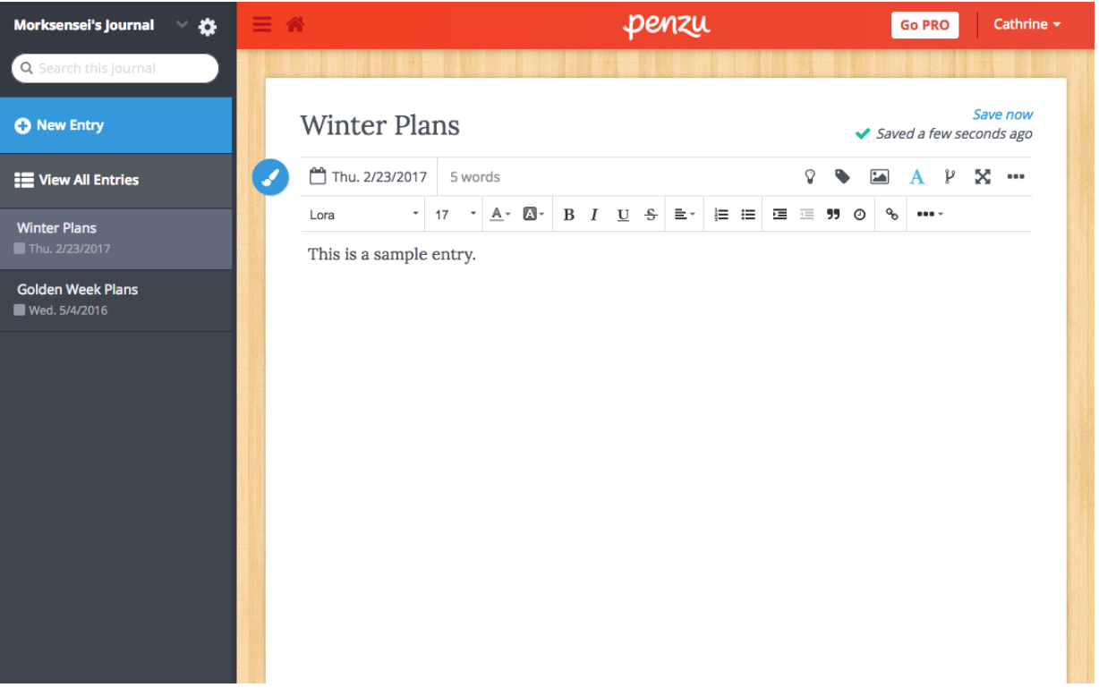 An Experiment Using Penzu for Extensive Writing in the ESL classroom