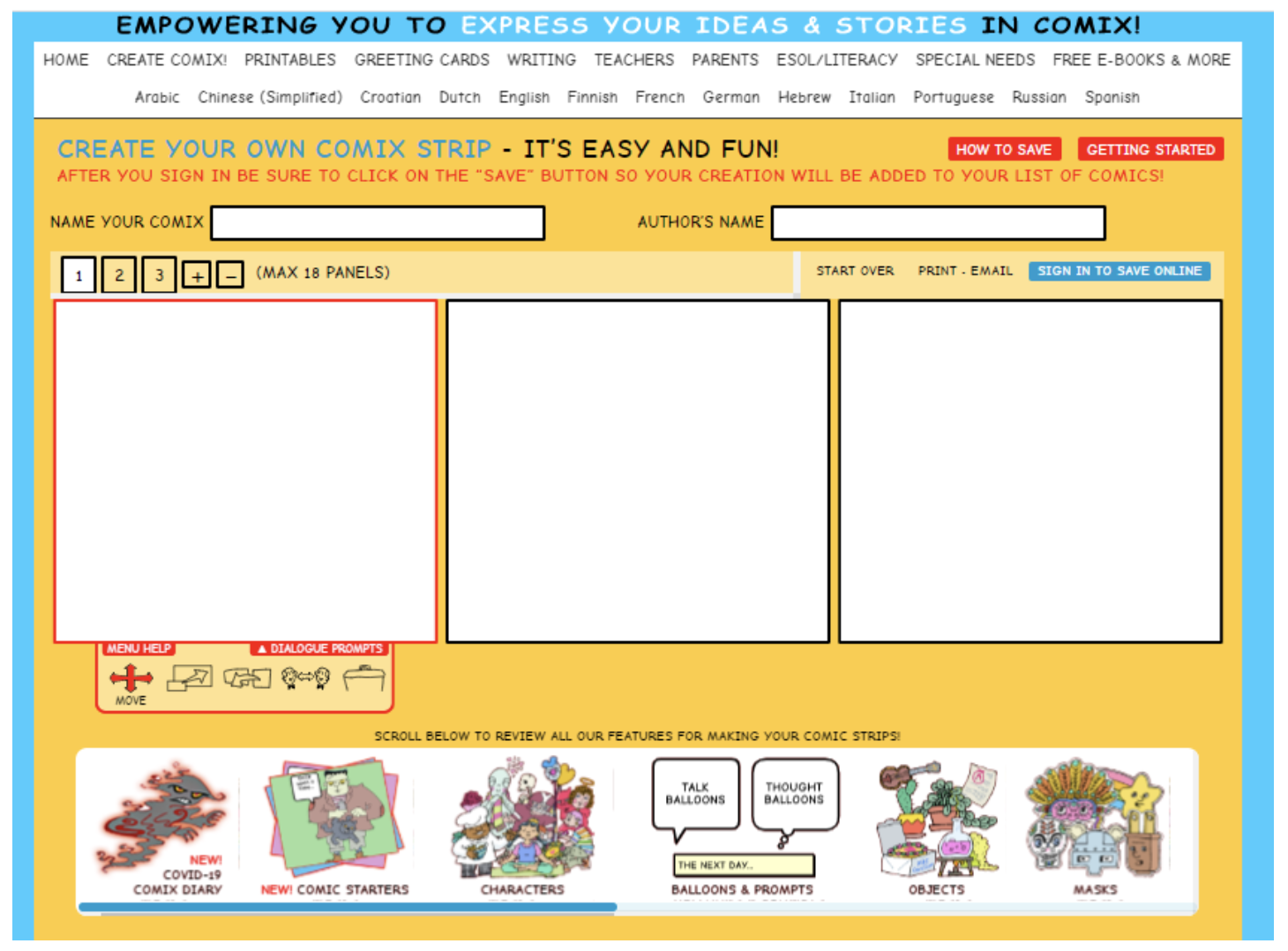 Checking Reading Comprehension Remotely Using Student-Designed Comics ...