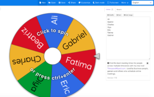 Put a Spin on Your Classes with Wheel of Names - The FLTMAG
