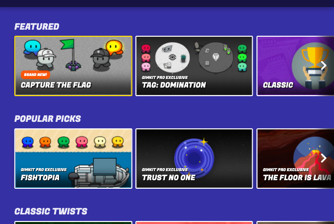 Gimkit Games For Interpretive Assessment And Student Collaboration 