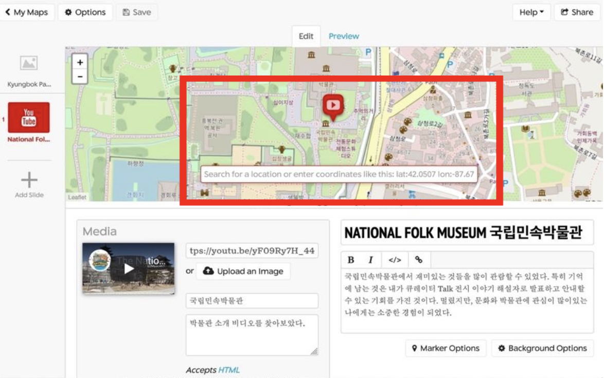 StoryMap for Designing Place-based Multimodal Narratives - The FLTMAG