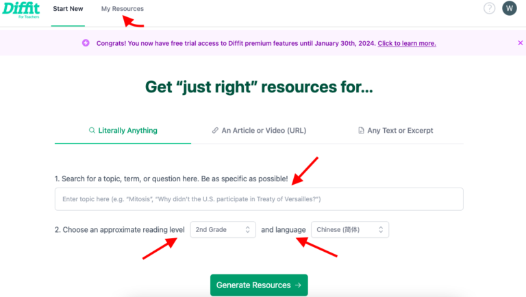 Leveled Texts and Resources with Diffit - The FLTMAG