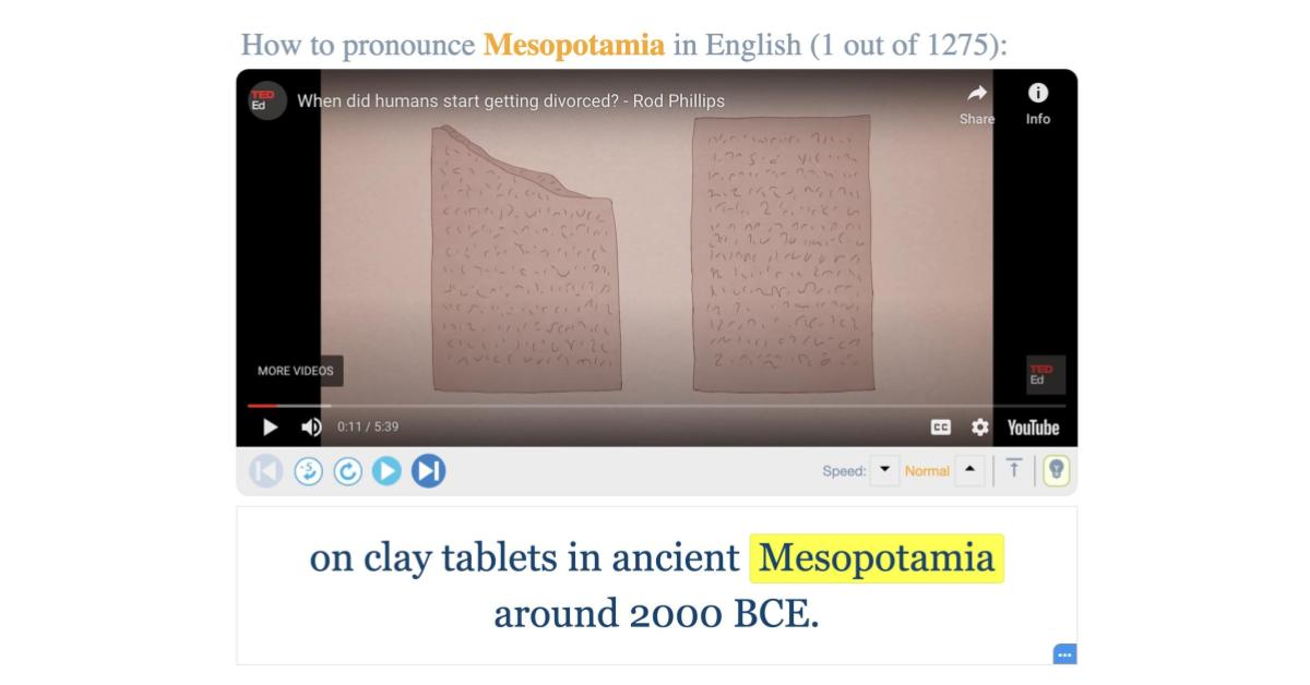 YouGlish: Search for Video Clips in Context! - The FLTMAG