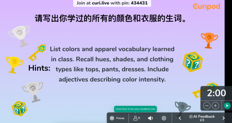 Curipod: A new AI-powered Interactive Lesson Slides Tool - The FLTMAG