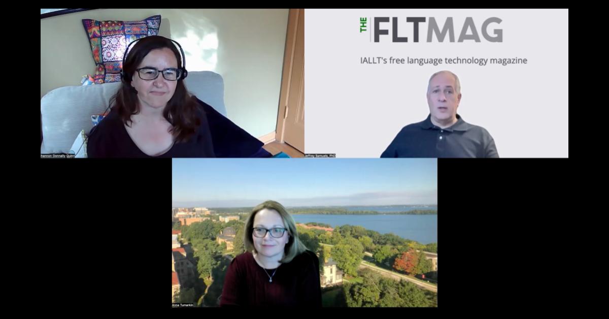 IALLT Interview Project Episode 12: Interview about OER "Diverse ...